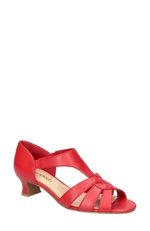 EASY WORKS BY EASY STREET Essie Sandal - Red