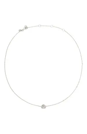 Kate Spade New York Sailor's Knot Mini Pendant Necklace - Silver
