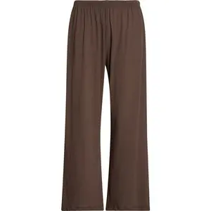 LESET Milo Cropped Cotton Pants - Hickory