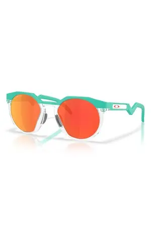 Oakley Hstn 52mm Polarized Round Sunglasses