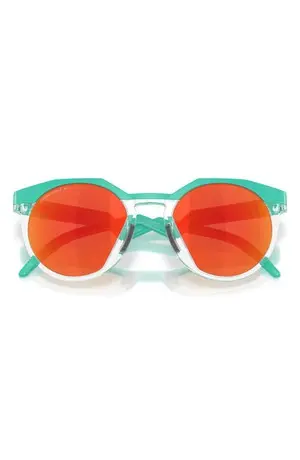 Oakley Hstn 52mm Polarized Round Sunglasses