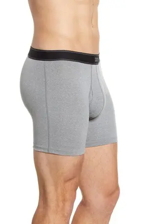 SAXX Assorted 3-pack Daytripper Comfort Stretch Boxer Briefs - Black/grey/navy
