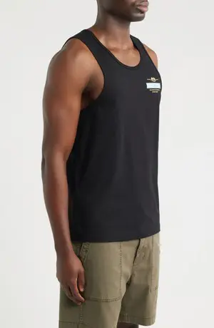 Brixton Pinnacle Graphic Tank Top - Black