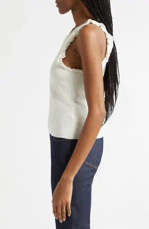 Cinq À Sept Ruffle Tank