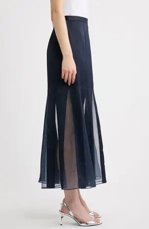 BOSS Layered Slip Skirt