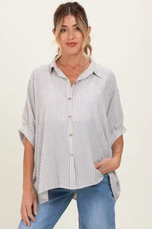 Pinkblush Striped Shirts For Women