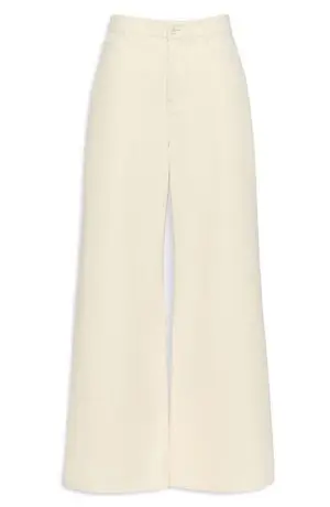 Max Mara Canneti Wide Leg Cotton Pants