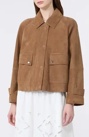 Max Mara Abito Suede Jacket