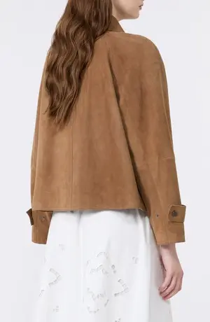 Max Mara Abito Suede Jacket