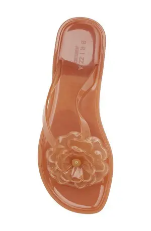 BRIZZA Jelly Flower Flip Flop