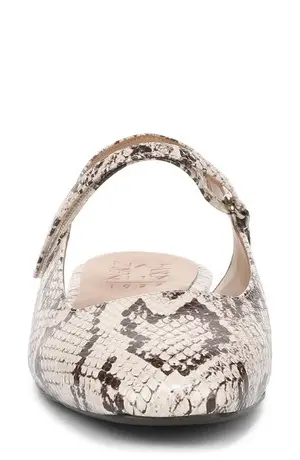 Naturalizer Connie Slingback Mary Jane Flat - Beige Multi