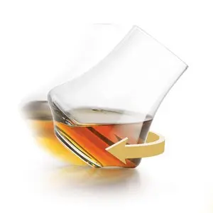 Final Touch Revolve Spirits Tasting Glass, 2-ounce