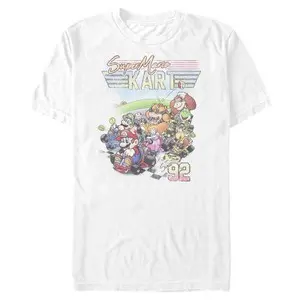 NINTENDO Mario Kart 90s Graphic T-shirt - White