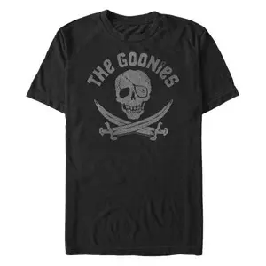 THE GOONIES Cross Swords Logo Short Sleeve Graphic T-shirt