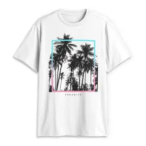 LOST GODS Tropical Paradise Frame Short Sleeve Graphic T-shirt