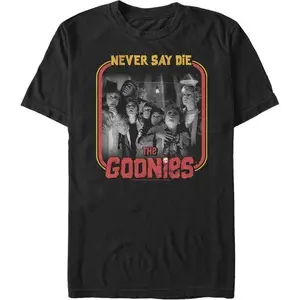 THE GOONIES Group Shot Graphic T-shirt - Black