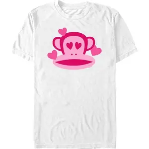 PAUL FRANK Julius In Love Short Sleeve Graphic T-shirt - White