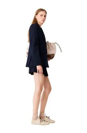 Maje Double-breasted Suit Jacket