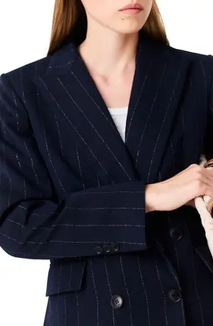 Maje Double-breasted Suit Jacket