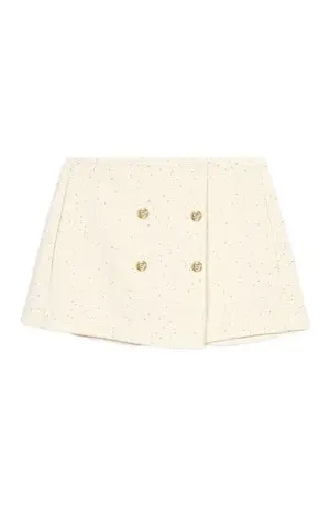 Maje Tweed Skort