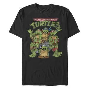 TEENAGE MUTANT NINJA TURTLES Best Friend Shot Graphic T-shirt - Black
