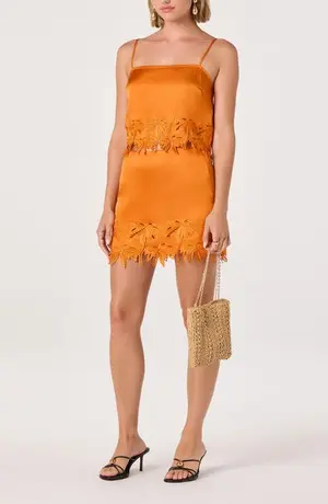 Astr The Label Dawn Embroidery Detail Camisole