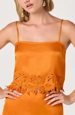 Astr The Label Dawn Embroidery Detail Camisole