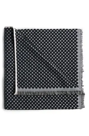 PARACHUTE Riviera Organic Cotton Beach Towel - Soft Black