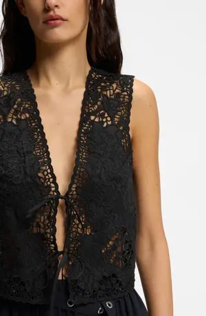 Hugo Boss Embroidered Vest