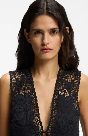 Hugo Boss Embroidered Vest
