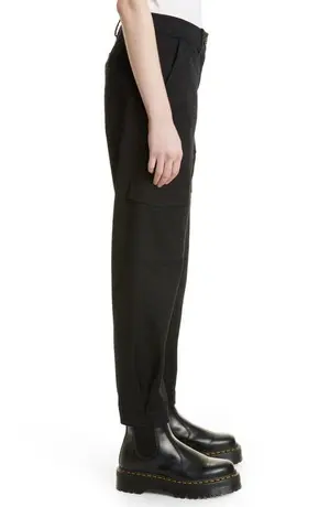 Derek Lam 10 Crosby Elian Cotton Blend Utility Pants