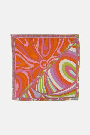 Emilio Pucci Printed Silk Scarf