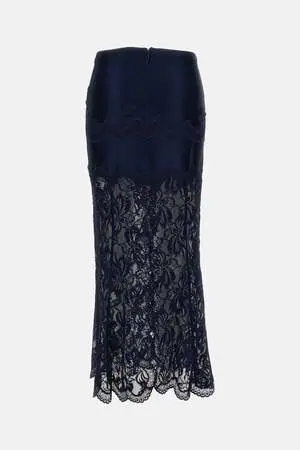 Rabanne Lace Midi Skirt