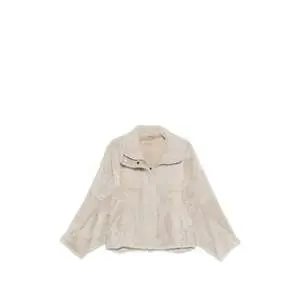 Brunello Cucinelli Shearling Jacket - Cream