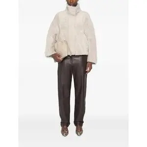 Brunello Cucinelli Shearling Jacket - Gray