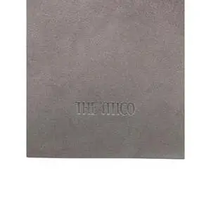 Attico Grey Calf Leather Shoulder Bag - Gray