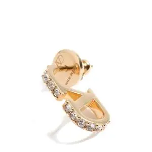 Valentino Garavani Tone Swarovski® Crystal Embellished Vlogo Signature Stud Earrings
