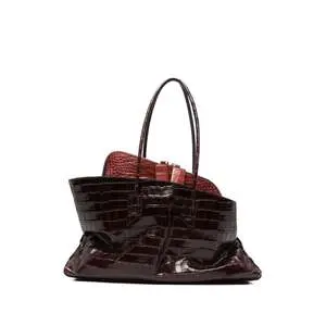 Attico Tote Bags - Red
