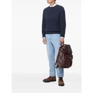 Brunello Cucinelli Tailored Stretch-cotton Trousers - Blue