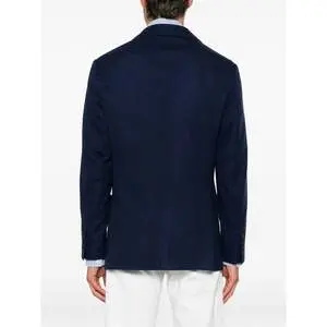 Brunello Cucinelli Cobalt Cashmere Blazer - Blue