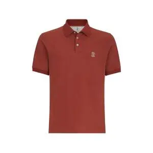 Brunello Cucinelli Polo Shirts - Orange