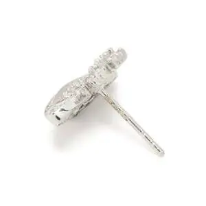 VIVIENNE WESTWOOD Plated Crystal Orb Stud Earrings