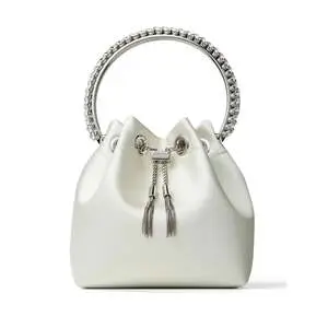 JIMMY CHOO Bucket Bags - Silver