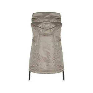 Max Mara Sleeveless Hooded Vest - Brown