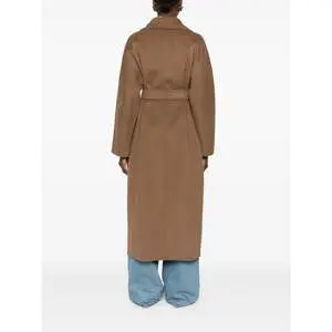 Max Mara Single Breasted Coat - Brown