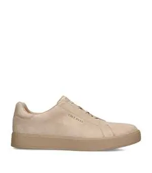 Cole Haan Leather Grandprø Luxe Slip-on Sneakers - Brown