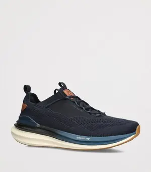 Cole Haan Riginalgrand Quadstar Stitchlite Running Trainers - Navy