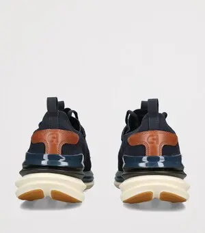 Cole Haan Riginalgrand Quadstar Stitchlite Running Trainers - Navy