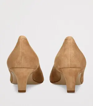 Gabriela Hearst Suede Peggy Heeled Pumps 50
