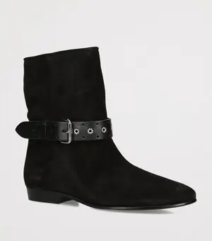 Isabel Marant Étoile Suede Reena Ankle Boots
